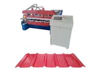 China Thickness 0.2-0.8mm Automated Roll Forming Machine , Cold Roll Forming Machine Power 4 KW for sale