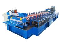 China Adjustable Sheet Metal Roll Forming Machines Roller Material No.45 Forged Solid Steel for sale
