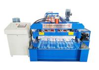 China Adjustable Sheet Metal Roll Forming Machines Roller Material No.45 Forged Solid Steel for sale
