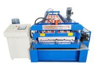 China Trapezoidal Roofing Sheet Metal Roll Forming Machines for sale