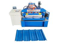 China Coil Width 1000mm Automatic Roll Forming Machine , PPGI Wall Sheet Roll Forming Machine for sale