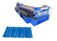 China Trapezoidal Roofing Sheet Metal Roll Forming Machines for sale