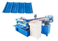 China High Power Roof Tile Roll Forming Machine Hydraulic Pressure 10-12MPa With Gear Box Drive for sale