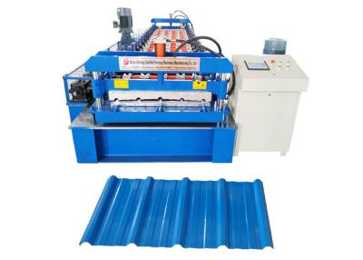 China Thickness 0.5-1.2mm Metal Roof Making Machine for sale