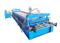 China Thickness 0.5-1.2mm Metal Roof Making Machine for sale