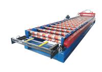 China Hydraulic Press Radius Adjustable Roof Curving Machine Crimping Steel Roof for sale
