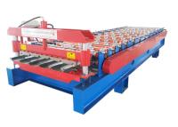 China High Rib Hydraulic IBR Making Machine , Corrugated Metal Roofing Machine Chain Size 20mm for sale
