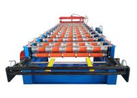 China High Rib Hydraulic IBR Making Machine , Corrugated Metal Roofing Machine Chain Size 20mm for sale