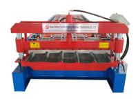 China Aluminium Color Steel Roll Forming Machine , 1050 Model Roofing Sheet Making Machine for sale