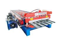 China High quality single layer 6 ribs roof Sheet Metal Roll Forming Machines for sale