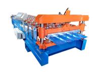 China 4 Kw Wall Panel Roll Forming Machine , Metal Roof Roll Forming Machine Weight 3 Tons for sale