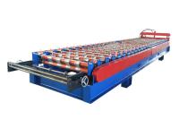 China Mild Steel Sheet Metal Roll Forming Machines Main Frame 350 H Beam Chain Size 20mm for sale