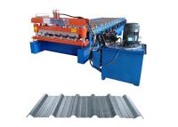China Hot Selling Waterproof Building Material Metal Roof Sheet Metal Roll Forming Machines for sale