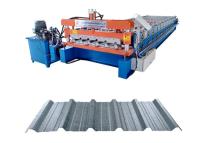 China Steel Panel Roof Tile Roll Forming Machine for sale