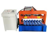 China Popular roof profile design sheet matal roll forming machine under custom-made for sale