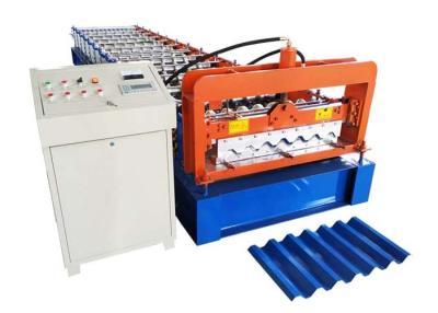 China Popular roof profile design sheet matal roll forming machine under custom-made for sale