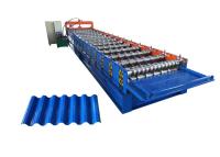 China Trapezoidal Sheet Metal Roll Forming Machines Single Layer Type Easy Installation for sale