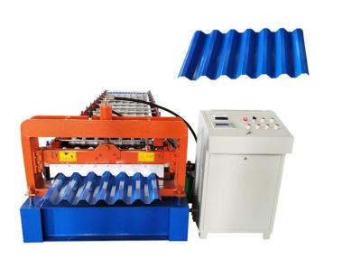 China PLC Control Sheet Metal Roll Forming Machines Arch Frame Thick 16mm For Building for sale