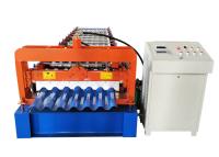 China trapezoidal colour coated sheet profile sheet metal roll forming machine price for sale