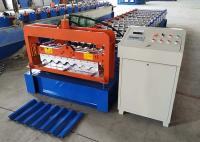 China Trapezoidal Sheet Metal Roll Forming Machines Single Layer Type Easy Installation for sale