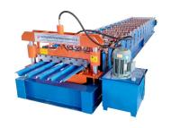 China IBR Steel Profile Roll Forming Machine Size 6500*1500*1500 Mm Speed 10-15 M/Min for sale