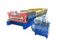 China Colored Metal Roofing Sheet Roll Forming Machine Coil Inside Diameter 450-550mm for sale