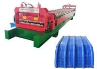 China roofing sheet profile crimping curving arch roll forming machine for sale