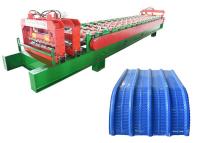 China Customized Color Metal Roofing Roll Former , Touch Screen Metal Rollforming Equipment for sale