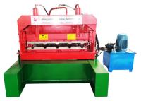 China PPGI / GI Roof Panel Roll Forming Machine , A / C Motor Metal Sheet Forming Machine for sale