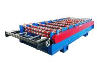 China High Strength Roofing Sheet Roll Forming Machine Manual Control Frame Material 300 H Steel for sale