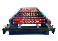 China High Strength Roofing Sheet Roll Forming Machine Manual Control Frame Material 300 H Steel for sale