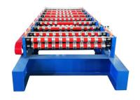 China High Strength Roofing Sheet Roll Forming Machine Manual Control Frame Material 300 H Steel for sale
