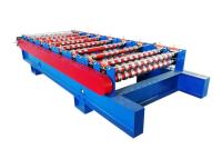 China Manual Control Roof Panel Roll Forming Machine Power Supply 380V 60HZ 3 PHASES for sale