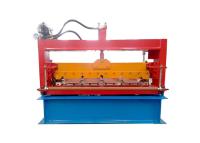 China Aluminium Profile Sheet Metal Roll Forming Machines Cutter Material Cr12 Heat Treatment for sale