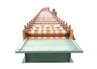 China Roofing sheet metal roll forming machine for color roof making any length for sale