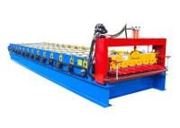China Hydraulic cutter steel roofing sheet metal roll forming machine high efficiency for sale