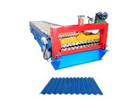China 7.5m*1.5m*1.2m Steel Roof Wall Speed Corrugated Sheet Roll Forming Machine For Aluminum for sale
