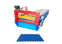 China High Efficiency Corrugated Sheet Roll Forming Machine Size 5800*1300*1500mm for sale