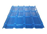 China Automatic 840 Glazed Tile Roll Forming Machine 300 H Steel Frame Customized Color for sale
