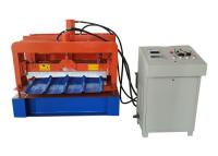 China High Build Roofing Sheet Roll Forming Machine 12 Forming Steps With PLC Automatic Program for sale