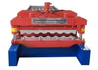 China Coil Width 1200mm Cold Roll Forming Machine , 13 Rows Roller  Roof Tile Production Machines for sale