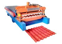 China Bamboo Shape Cold Roll Forming Equipment , Metal Roofing Roll Former Coil Width 1200mm for sale