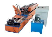 China High Speed U Channel Roll Forming Machine Servo Motor Drive Uncoiler Loading Capacity 3T for sale