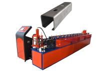 China Hand Touch Screen Metal Stud Roll Forming Machine Material Thickness 0.5-1mm For C Channel for sale