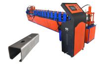China Customized u keel galvanized drywall used omega profile light gauge steel framing cold roll forming machine for sale