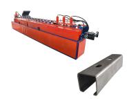 China Hand Touch Screen Metal Stud Roll Forming Machine Material Thickness 0.5-1mm For C Channel for sale