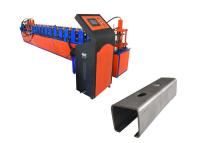 China Green House Light Steel Keel Roll Forming Machine With Smoothly Feeding Device for sale