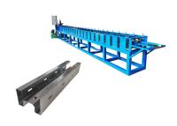 China Fast Speed Metal Stud And Track Roll Forming Machine Size 7300*1200*1650mm for sale
