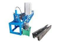 China Fast Speed Metal Stud And Track Roll Forming Machine Size 7300*1200*1650mm for sale