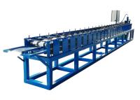 China Upright Column Light Steel Keel Roll Forming Machine With Punch Machine Servo Feeder for sale